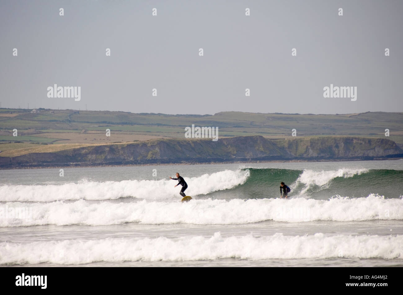 Lahinch beach Co Clare Stock Photo - Alamy