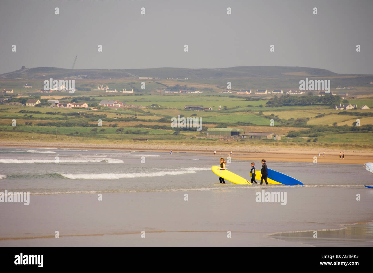Lahinch beach Co Clare Stock Photo - Alamy