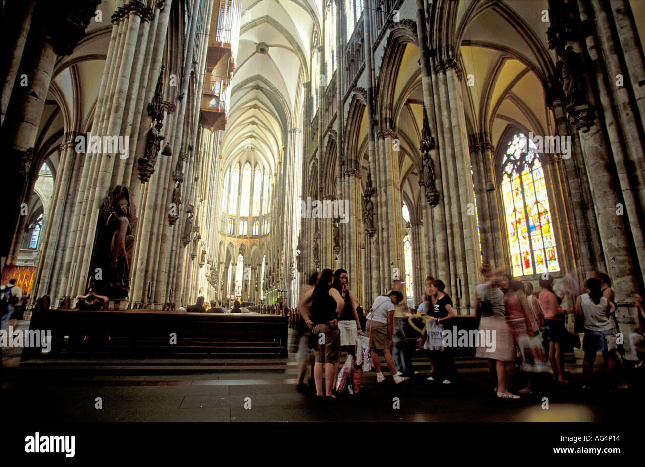 Interior of cologne cathedral hi-res stock photography and images - Alamy