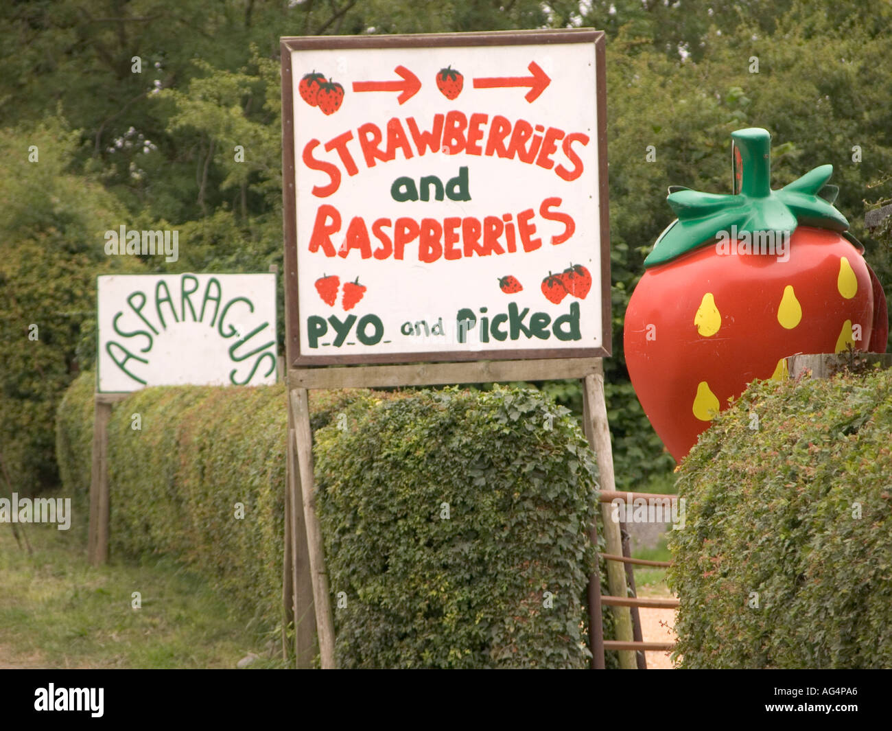 Pick your own sign uk hi-res stock photography and images - Alamy