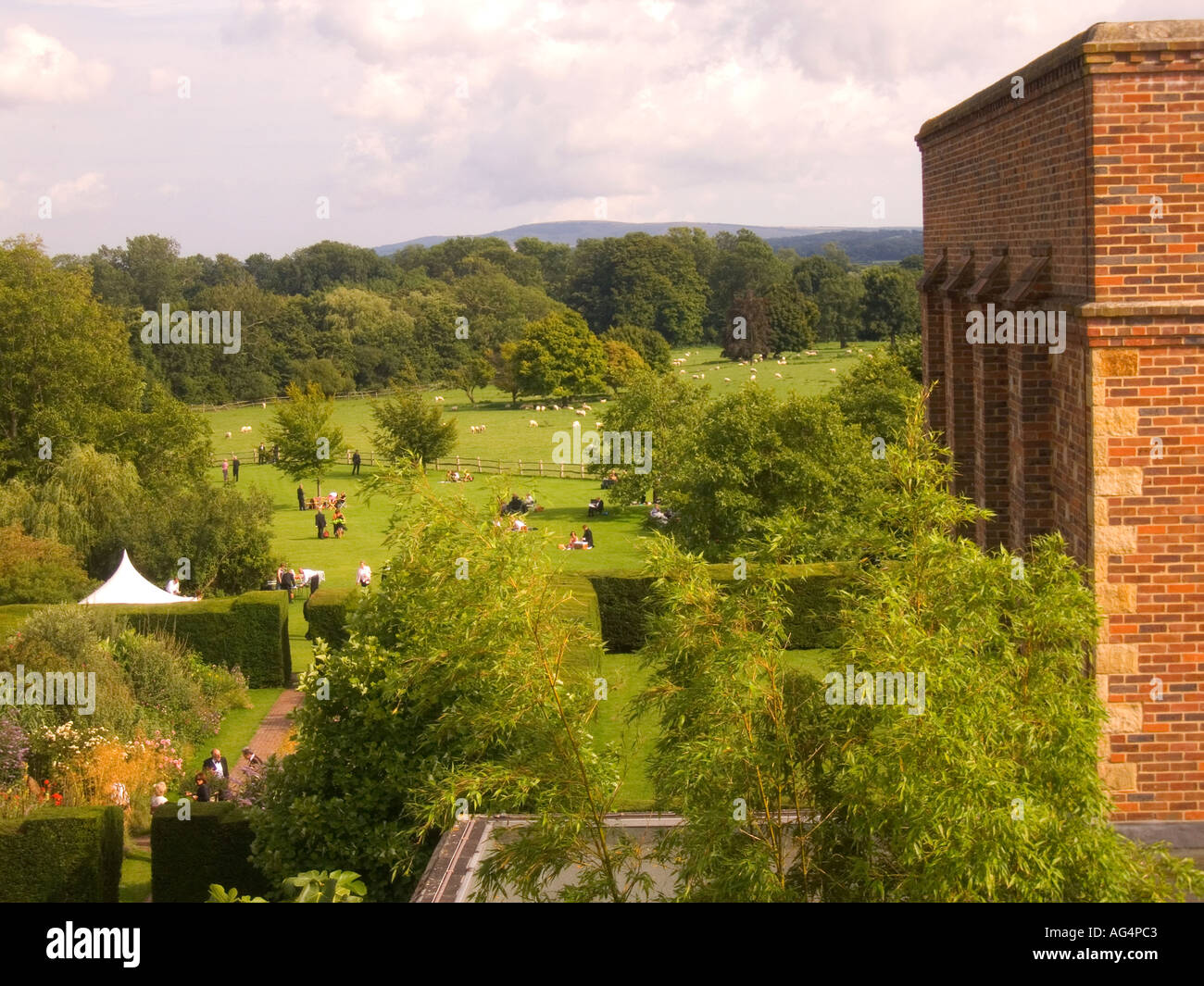 view from opera house at glyndebourne sussex england Stock Photo - Alamy