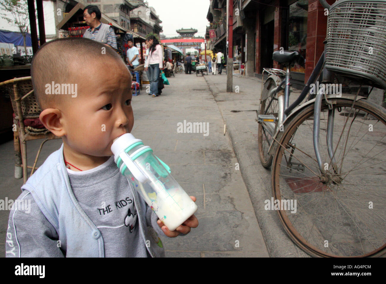 Chinese baby in Xi an Stock Photo - Alamy