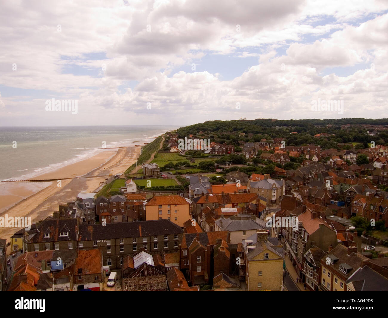 Aerial town norfolk hi-res stock photography and images - Alamy