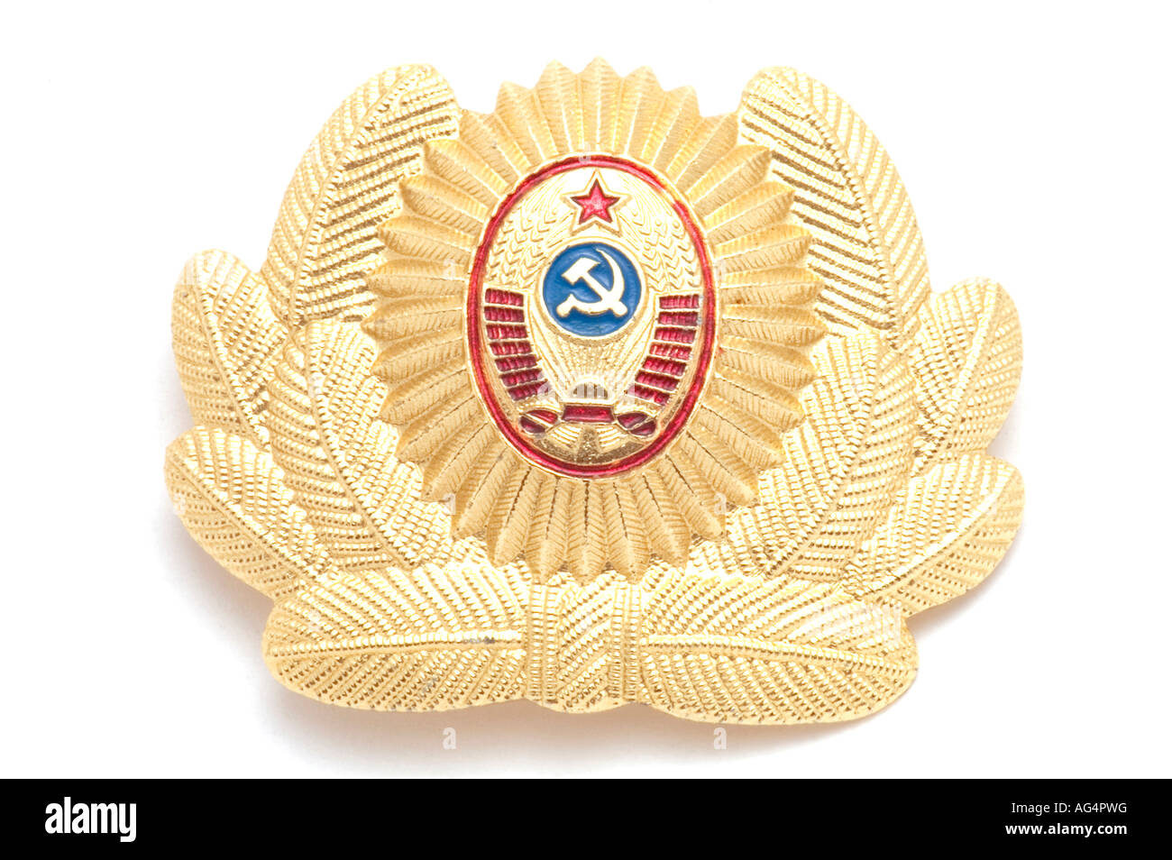 series object on white cockade Stock Photo - Alamy