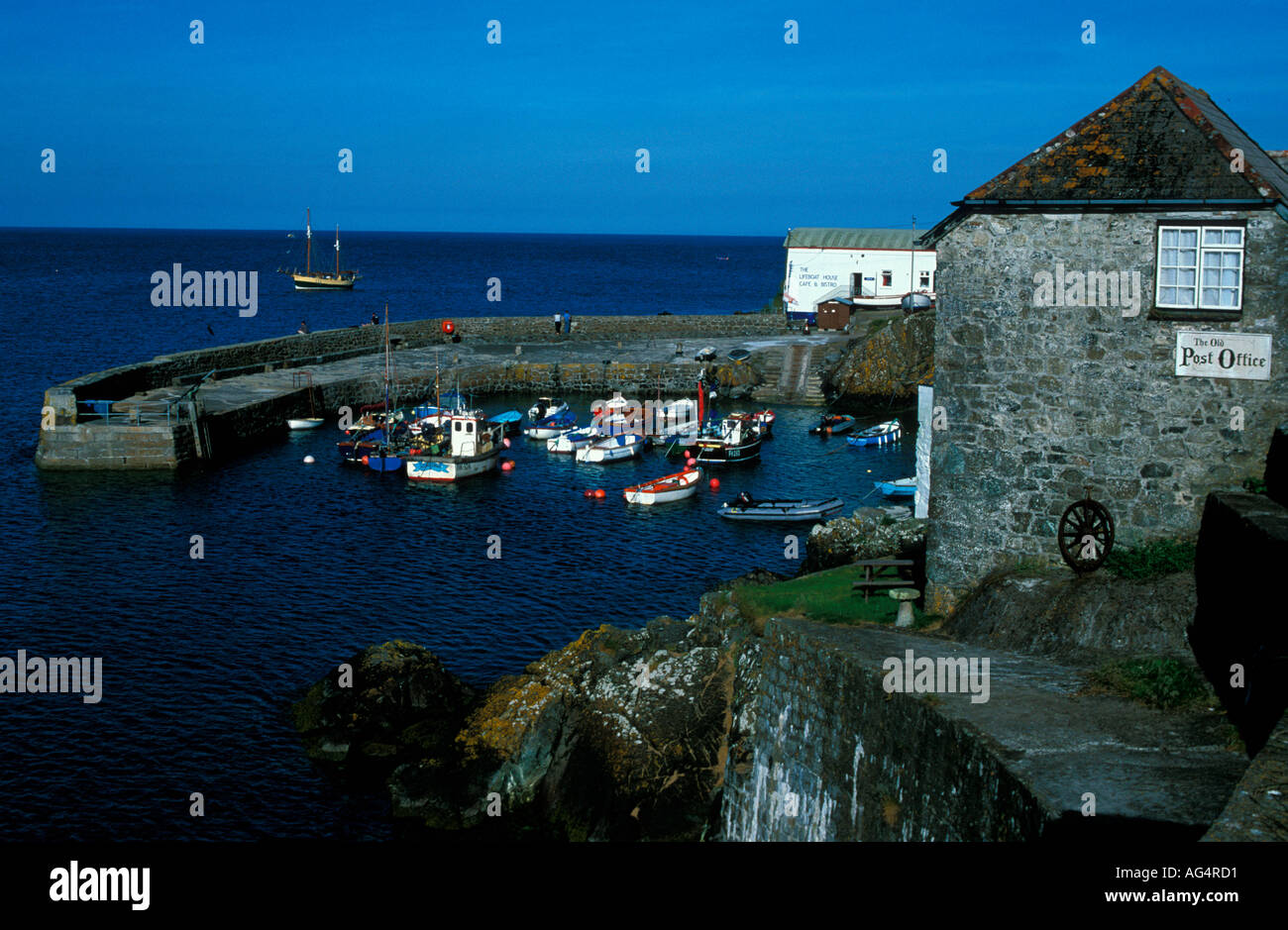 Coverack Cornwall England Stock Photo - Alamy