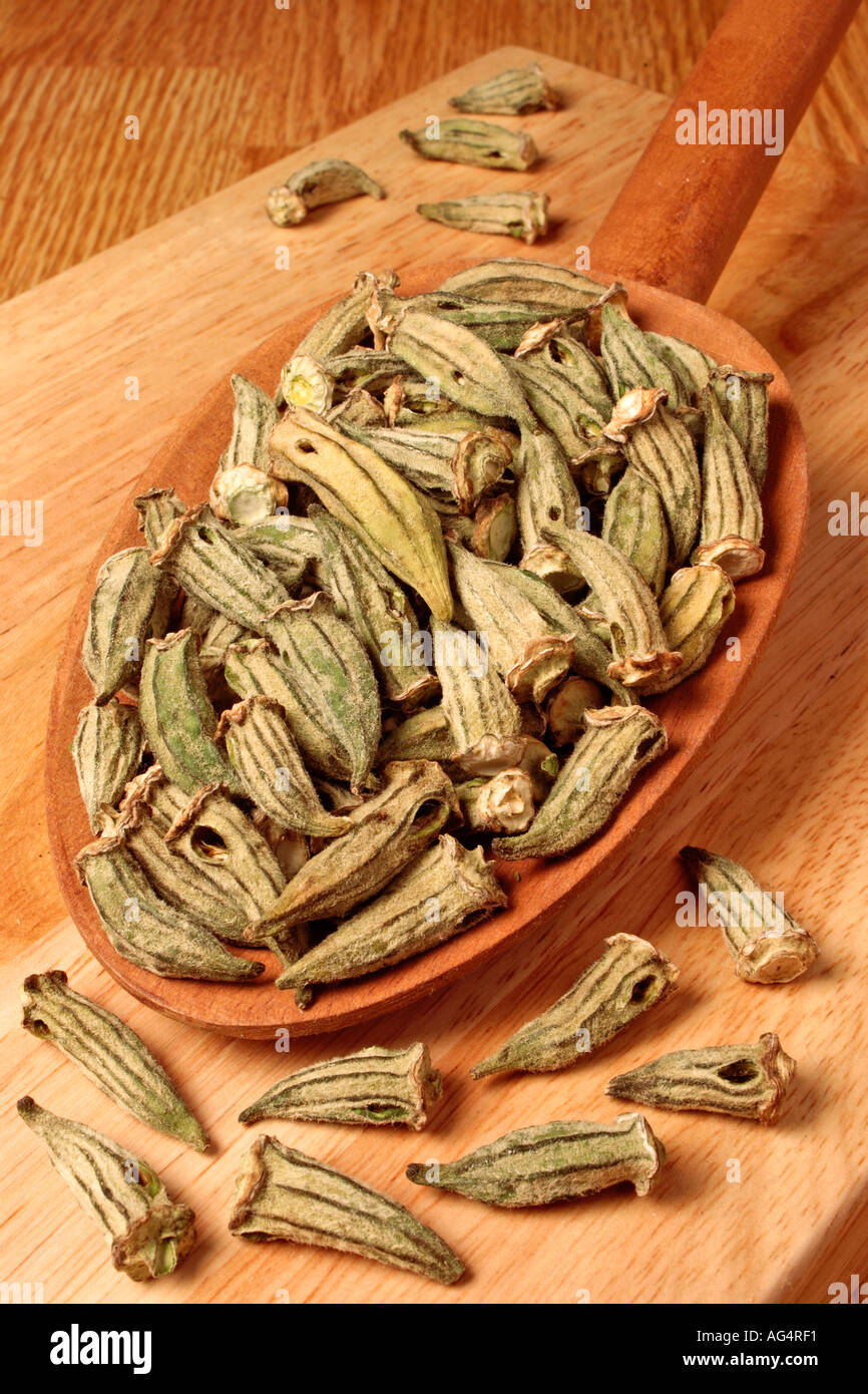 Dried okra hi-res stock photography and images - Alamy