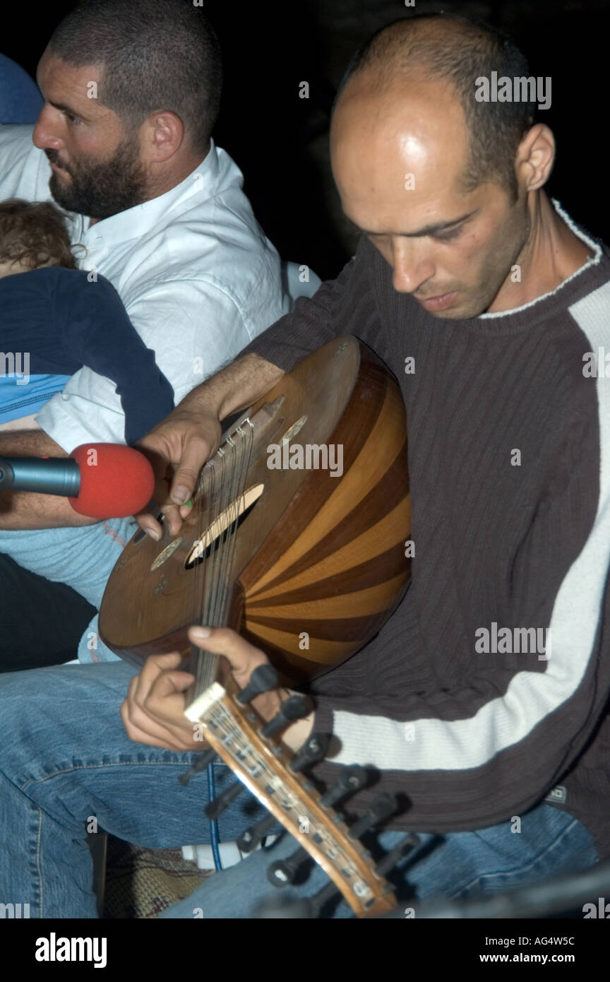 Playing the Ud Lute Stock Photo - Alamy