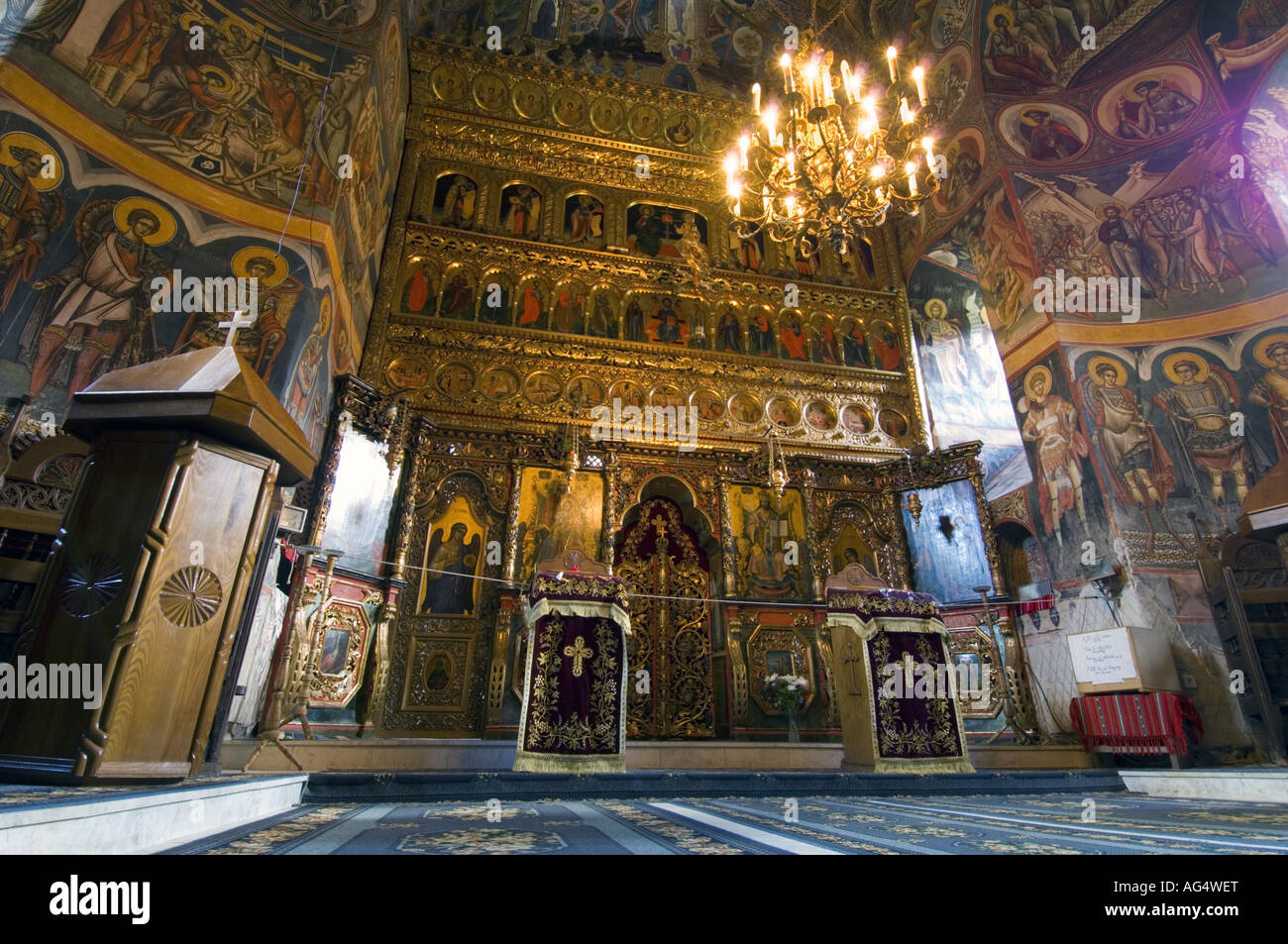 Moldavia, Bucovina, Moldovita Monastery Stock Photo - Alamy