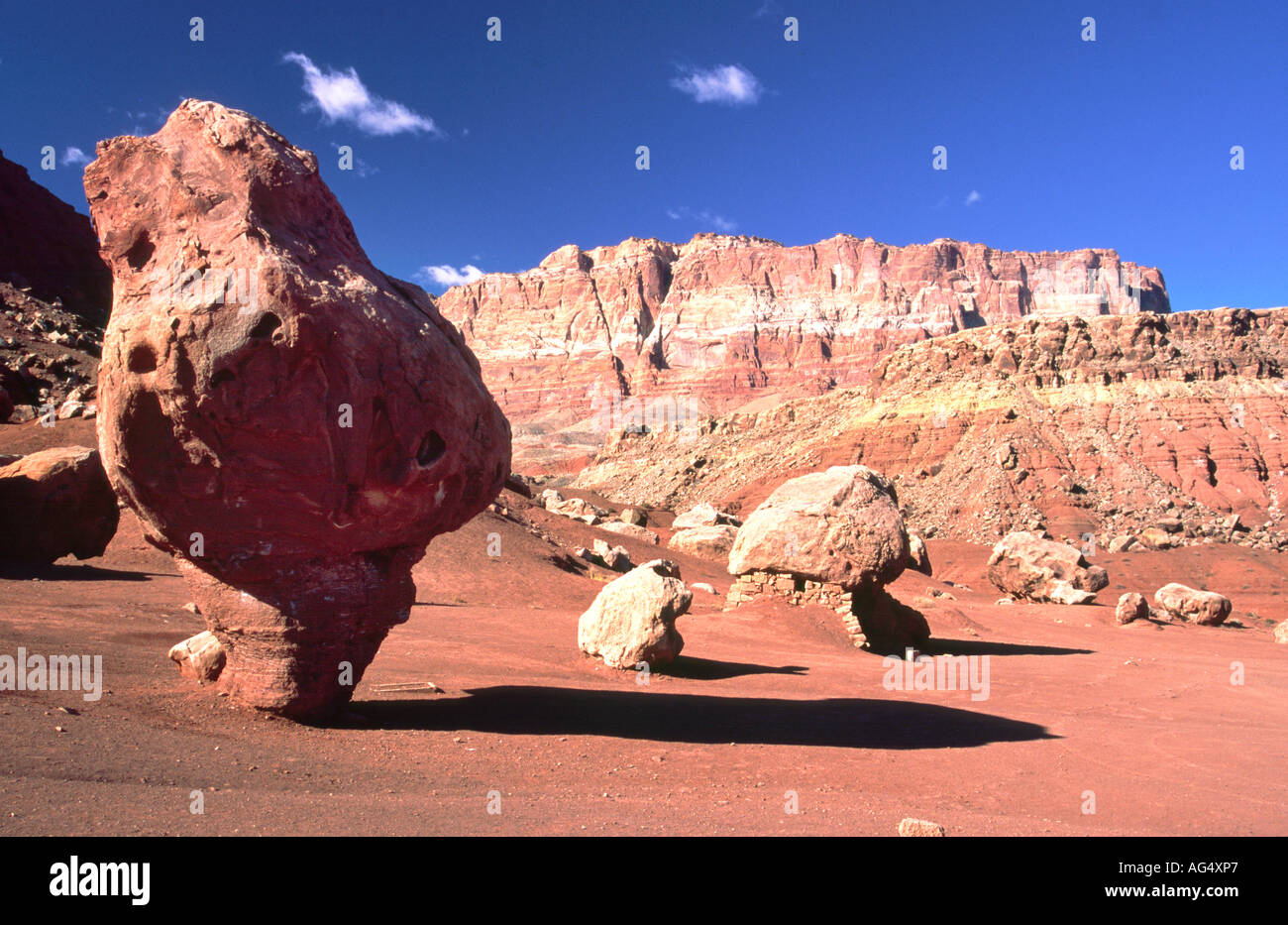 Vermilion cliffs and rocks Stock Photo - Alamy