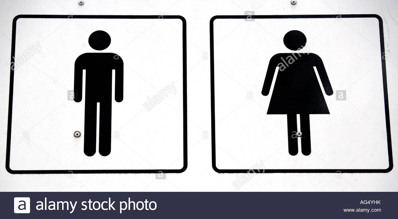 Wooden Male And Female Toilet Signs at Sandra Herring blog