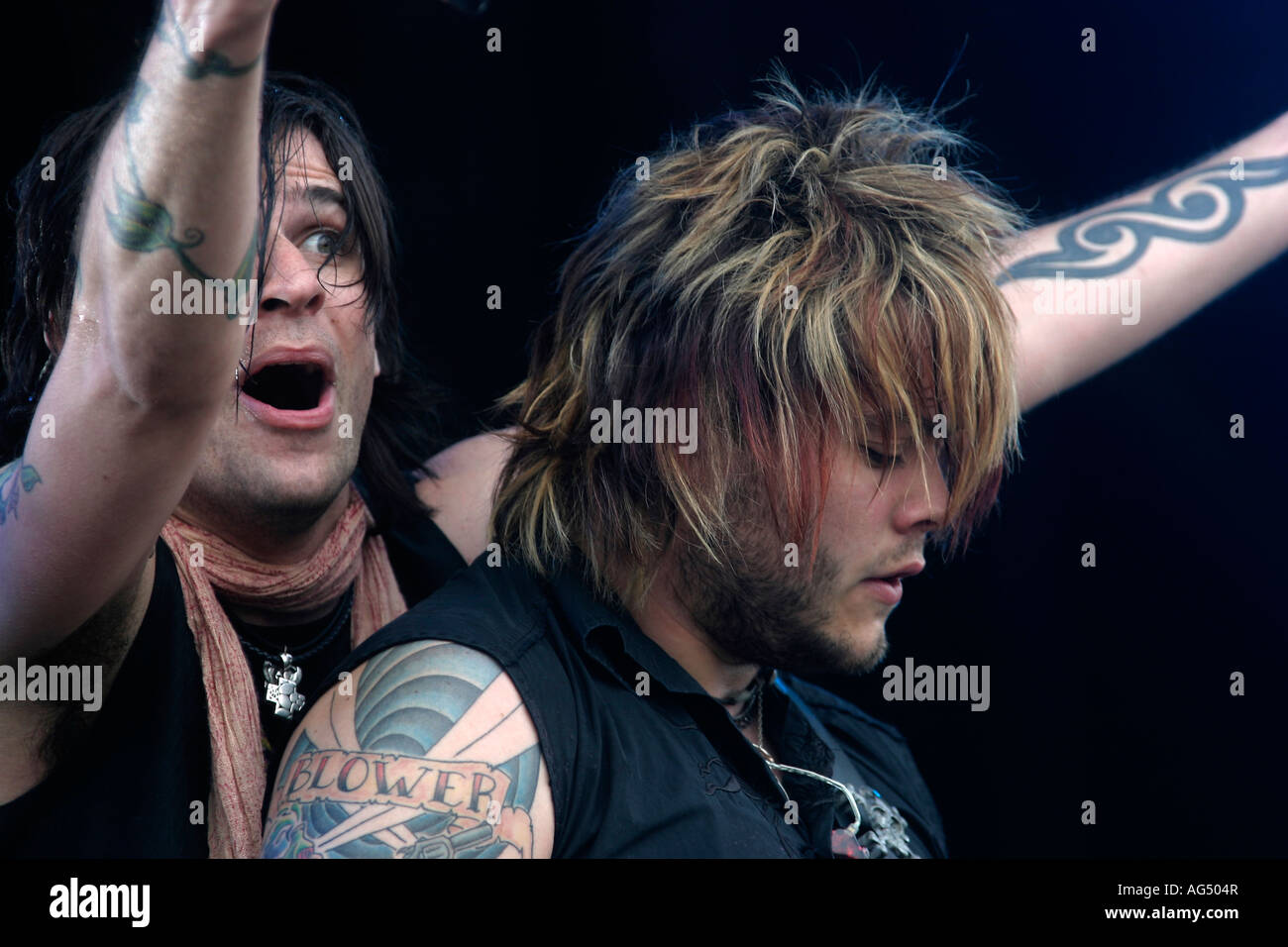 Hinder, American Rock band from Oklahoma city, Download Rock Festival ...