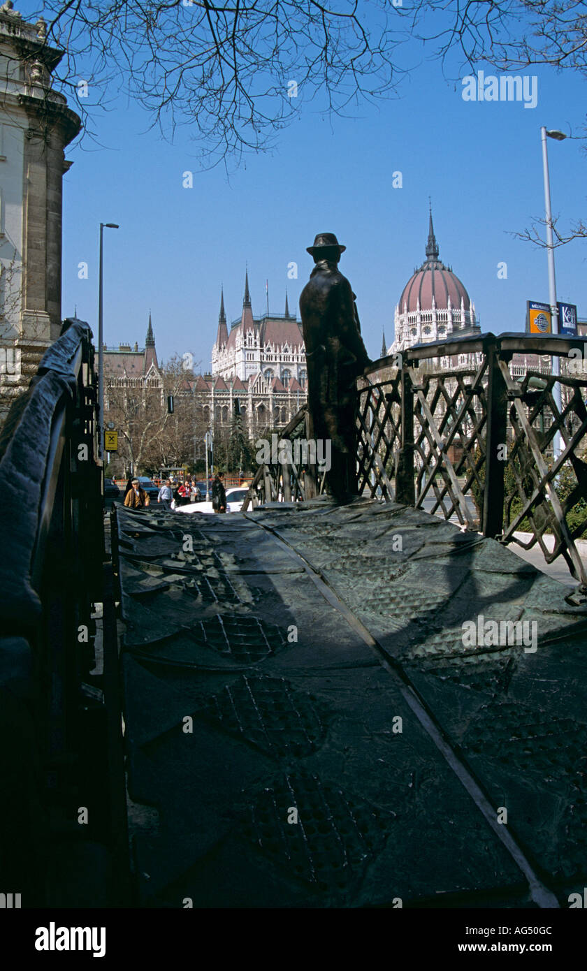 Imre Varga's statue of Imre Nagy, Witness in blood and Parliament ...