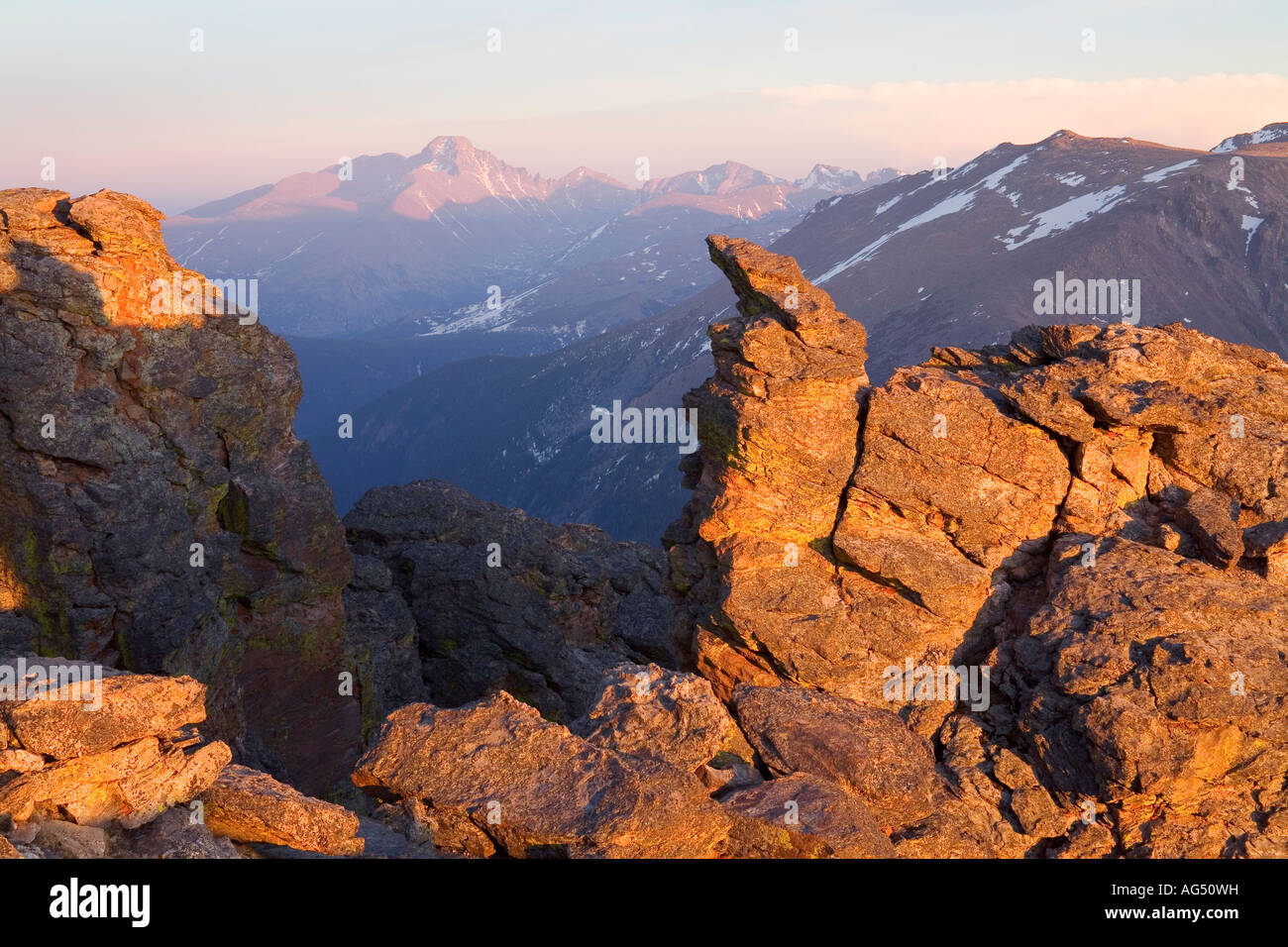 Rock Cut, Rocky Mountain National Park Stock Photo - Alamy