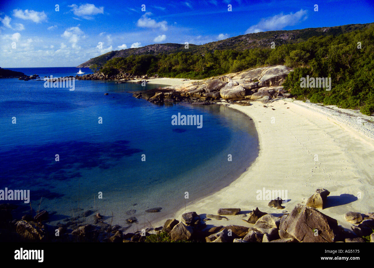 Beach on Lizard Island Great Barrier Reef Australia Stock Photo - Alamy