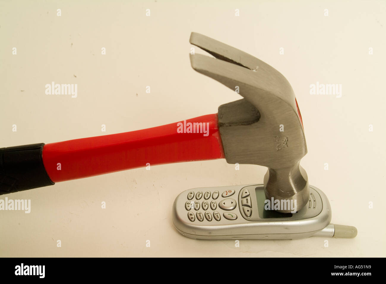 Smashing phone hi-res stock photography and images - Alamy