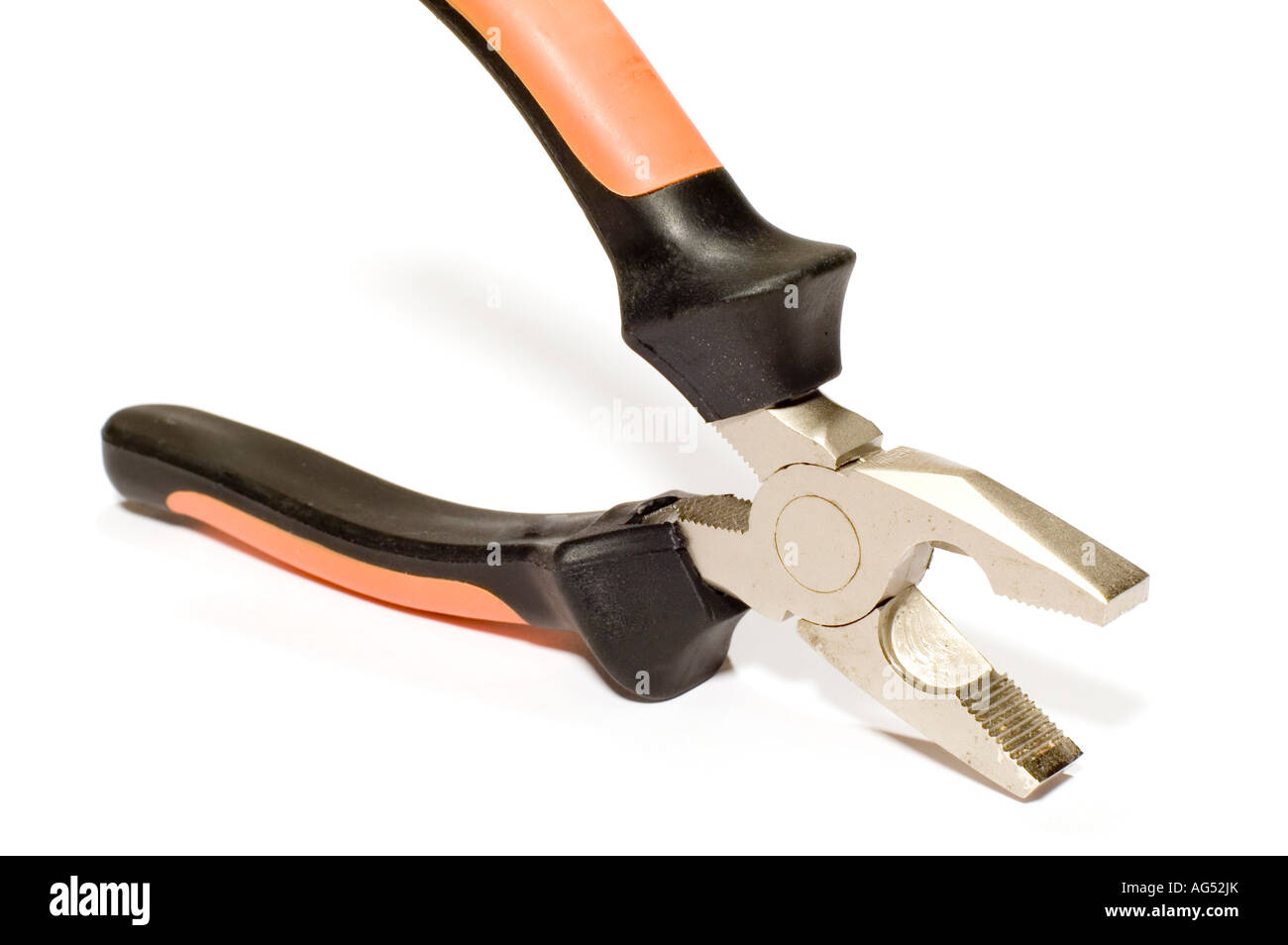 series object on white isolated tools pliers Stock Photo - Alamy