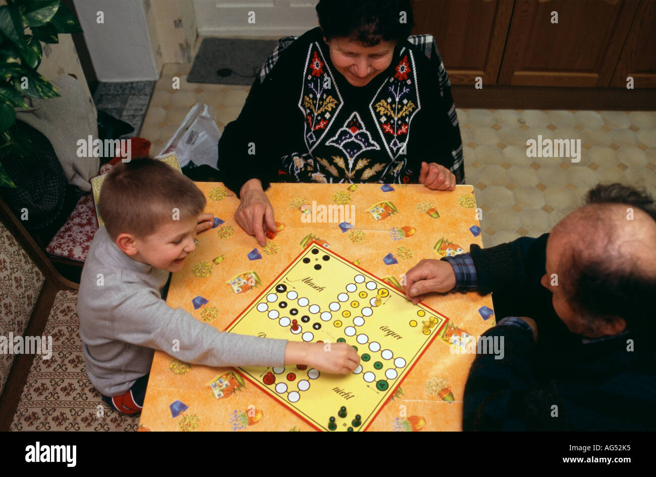 Playing board game Stock Photo - Alamy