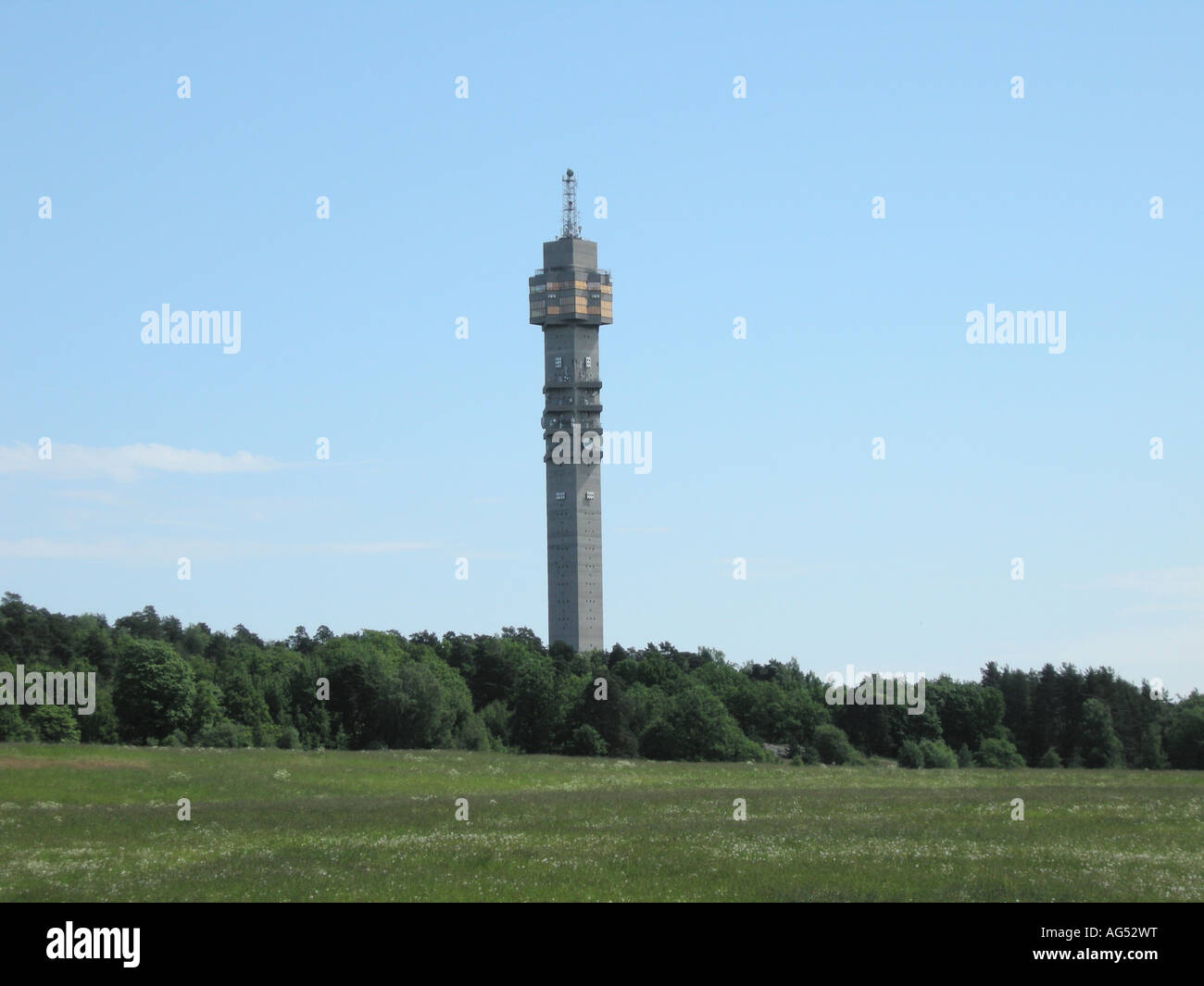 TV-tower in Stockholm, Sweden Stock Photo - Alamy