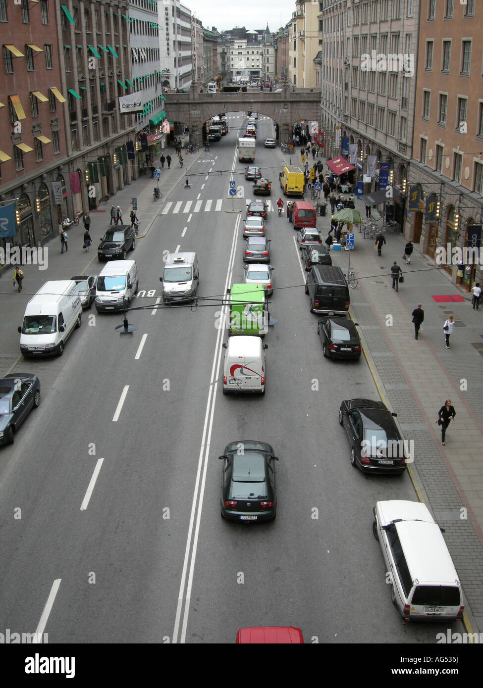 Kungsgatan in Stockholm Stock Photo - Alamy
