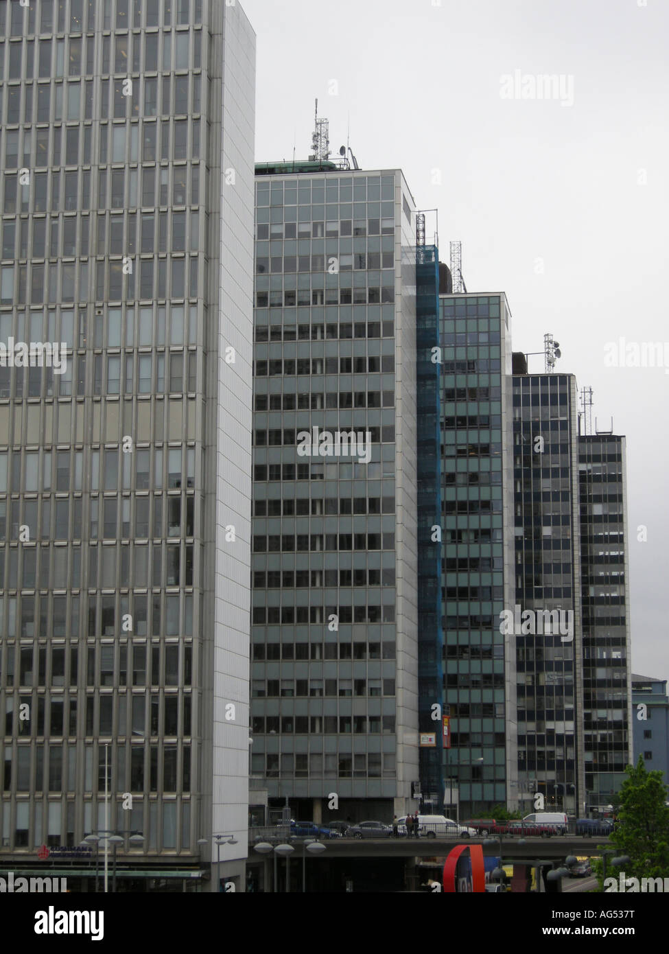 Stockholm high-rise buildings Stock Photo - Alamy