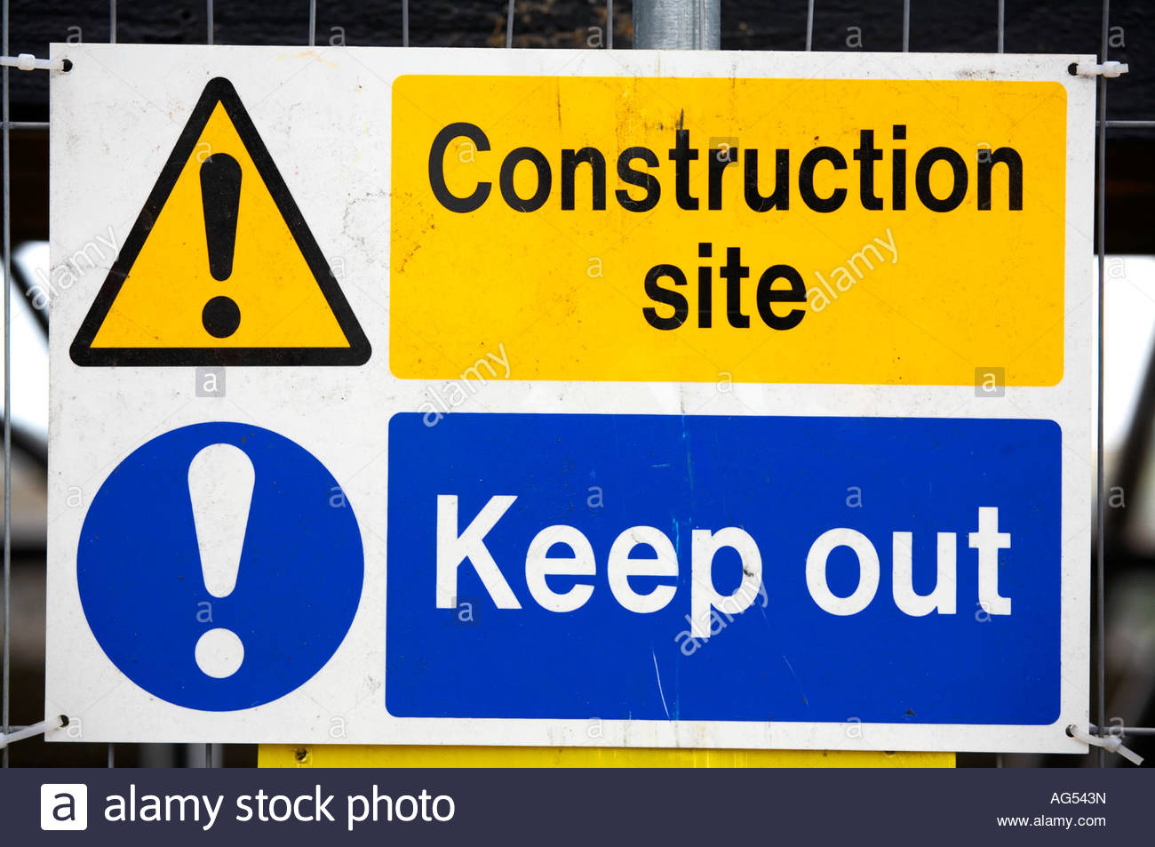 Construction site banner hi-res stock photography and images - Alamy