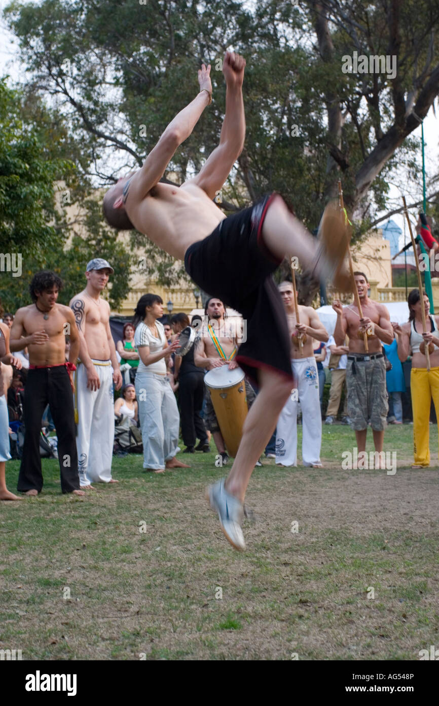 Man jump muscles outdoors hi-res stock photography and images - Alamy