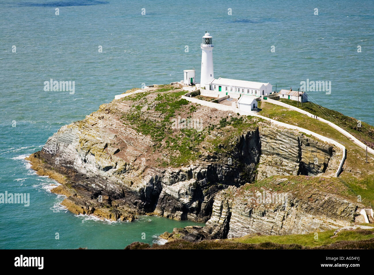 South Stack Lighthouse, Anglesey Stock Photo - Alamy