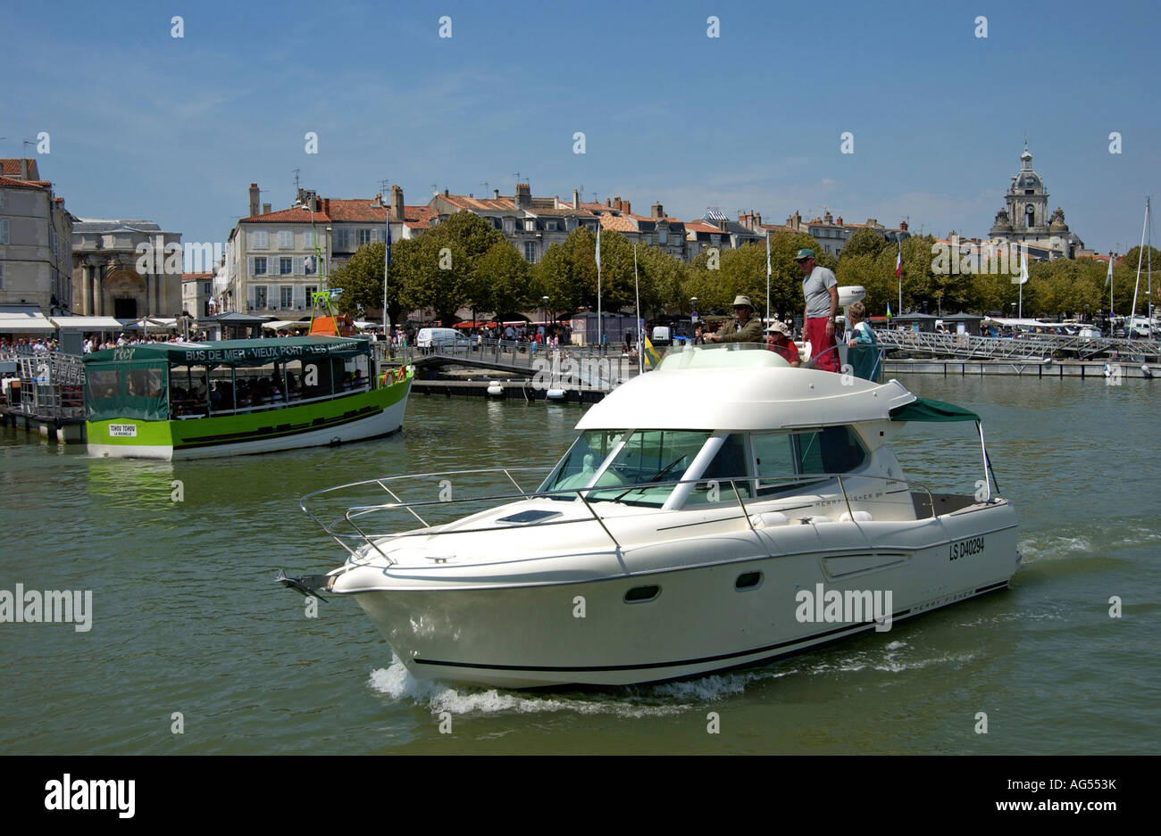 Leisure craft in Old Port of La Rochelle, Charente Maritime, France ...