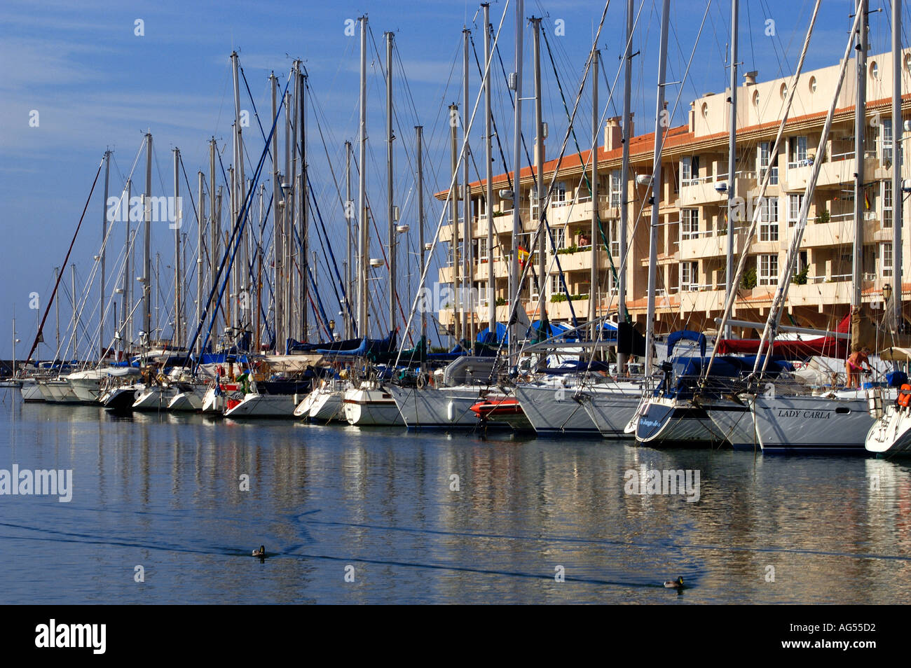 Almerimar harbour hi-res stock photography and images - Alamy