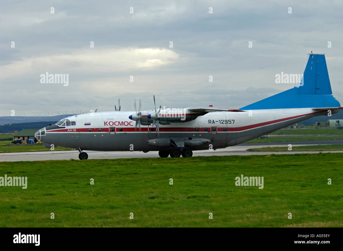 Antonov An-12 Cub aircraft Stock Photo - Alamy
