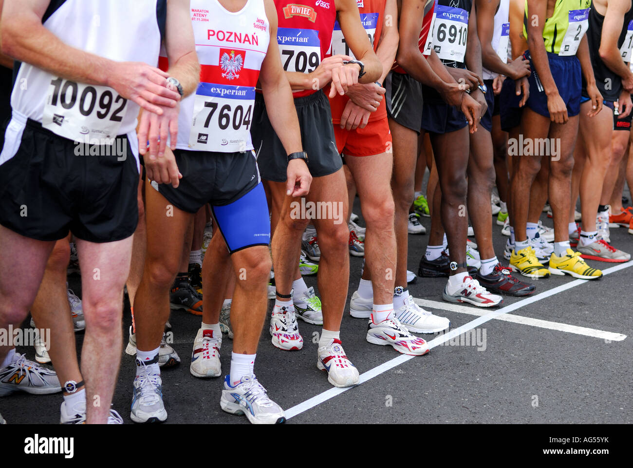 Marathon start watch hi-res stock photography and images - Alamy