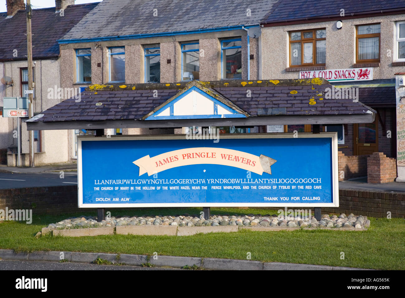 Longest name village hi-res stock photography and images - Alamy