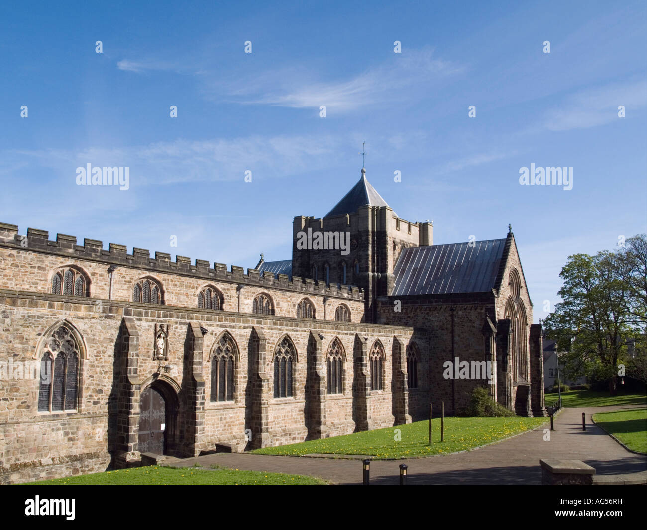 St deiniol cathedral hi-res stock photography and images - Alamy