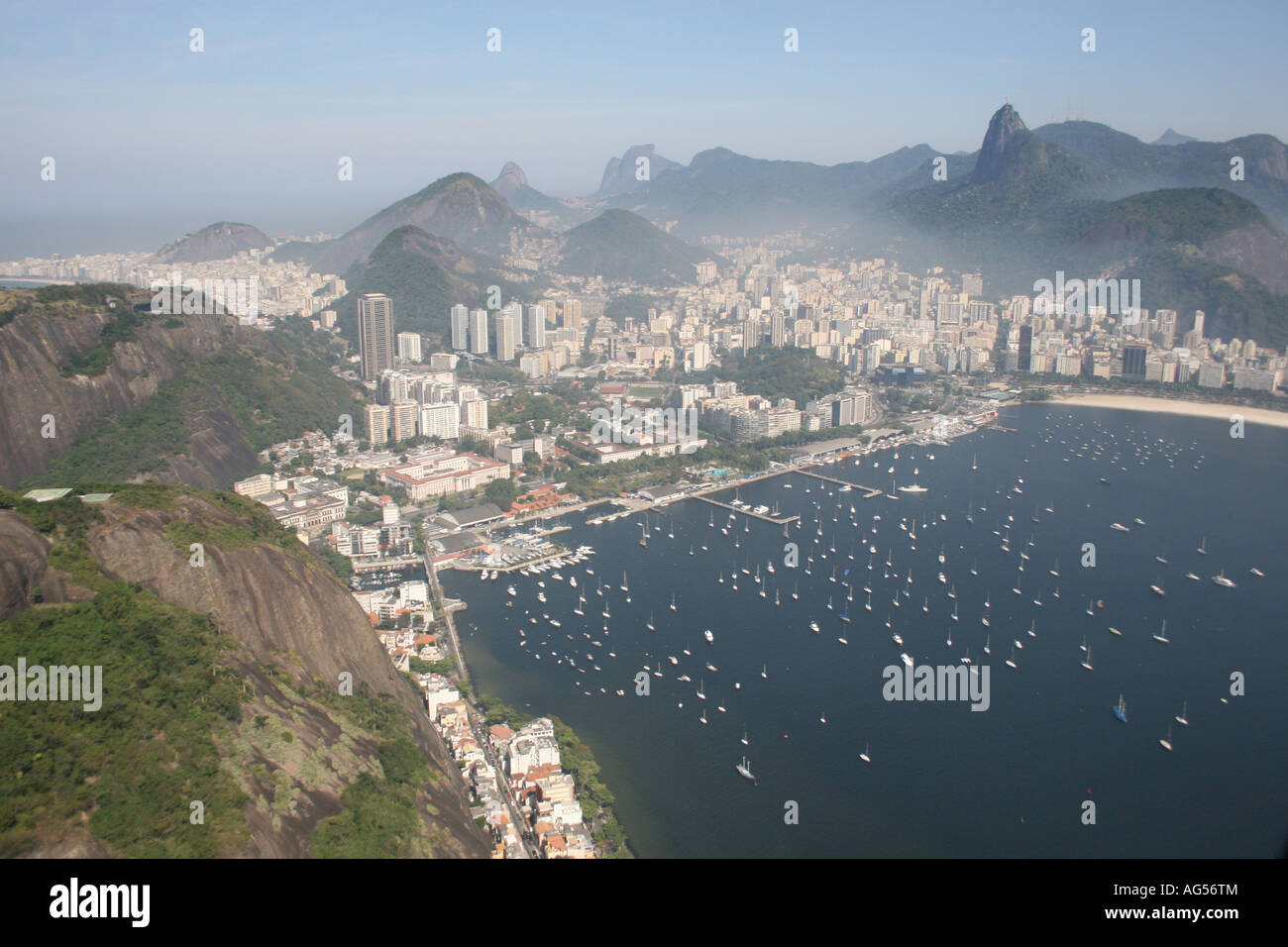 View of Guanabara Bay Rio de Janeiro Stock Photo - Alamy