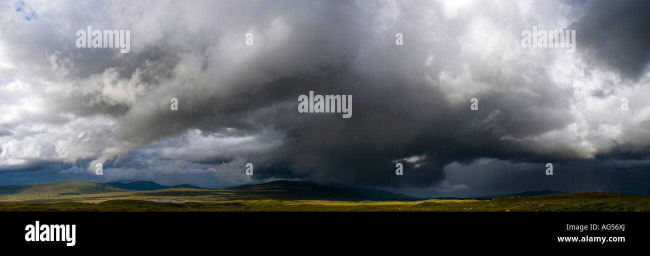 stormy clouds over rannoch moor, scotland, uk Stock Photo - Alamy