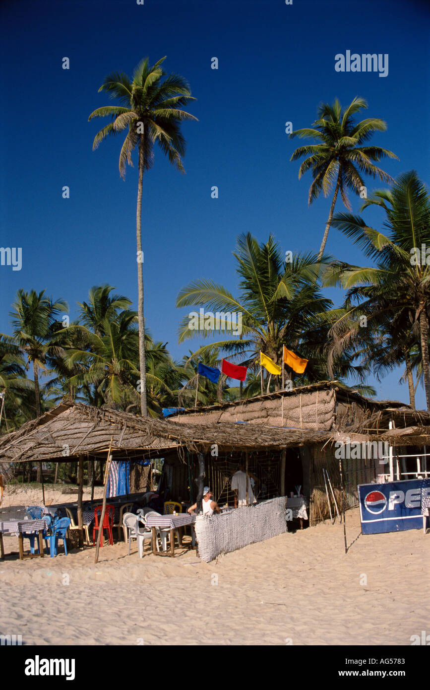 Beach shack colva goa india hi-res stock photography and images - Alamy