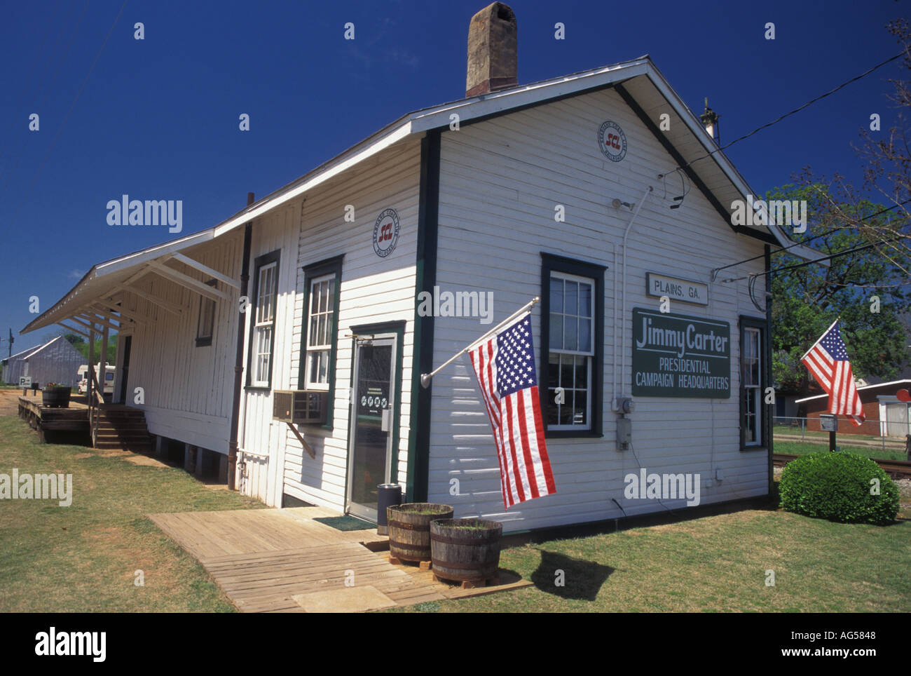 Jimmy carter plains hi-res stock photography and images - Alamy