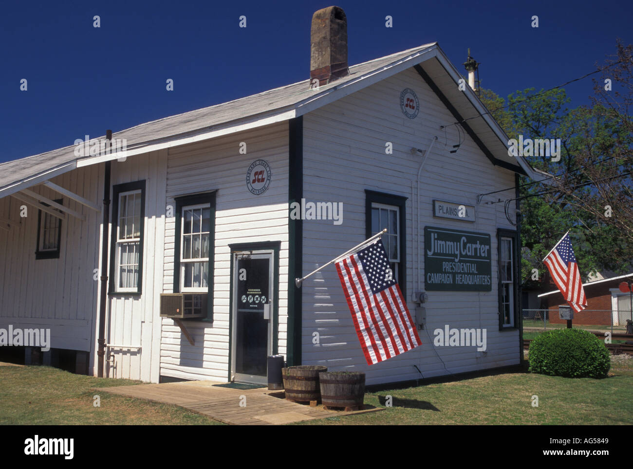 Jimmy carter plains hi-res stock photography and images - Alamy