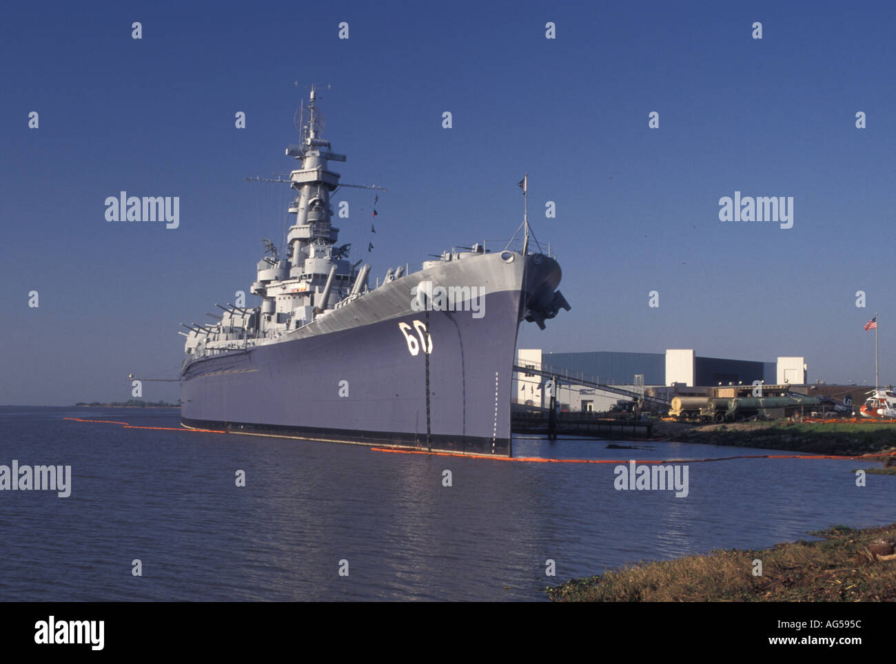 Uss alabama battleship memorial park mobile alabama a hi-res stock ...