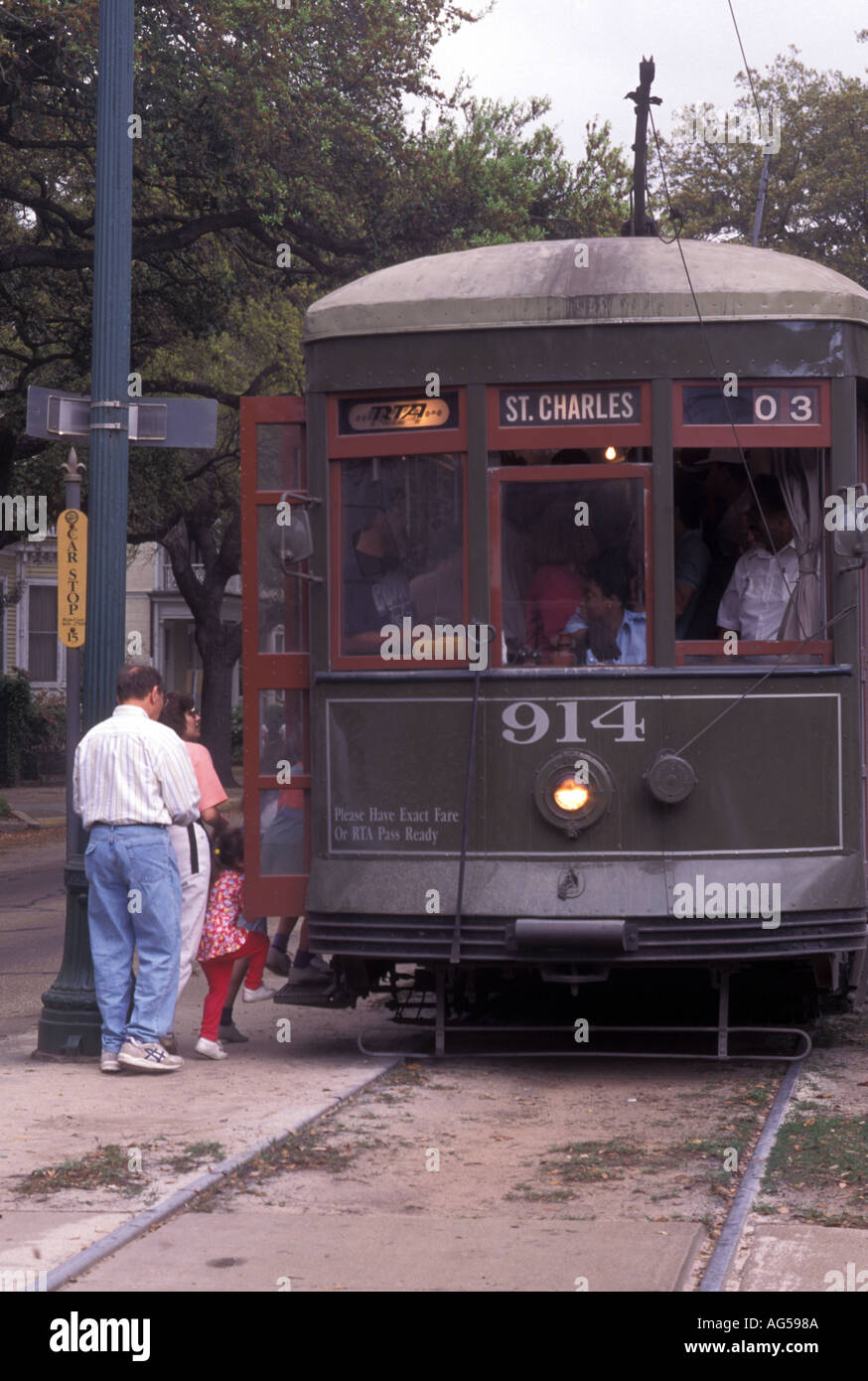 Saint charles street new orleans hi-res stock photography and images ...