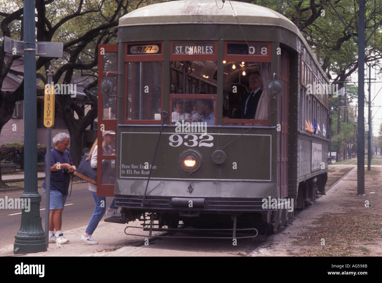 Saint charles street new orleans hi-res stock photography and images ...