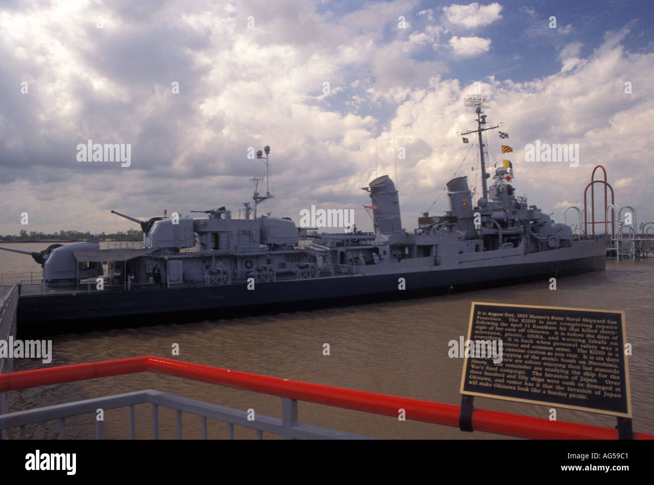 Battleship uss louisiana hi-res stock photography and images - Alamy
