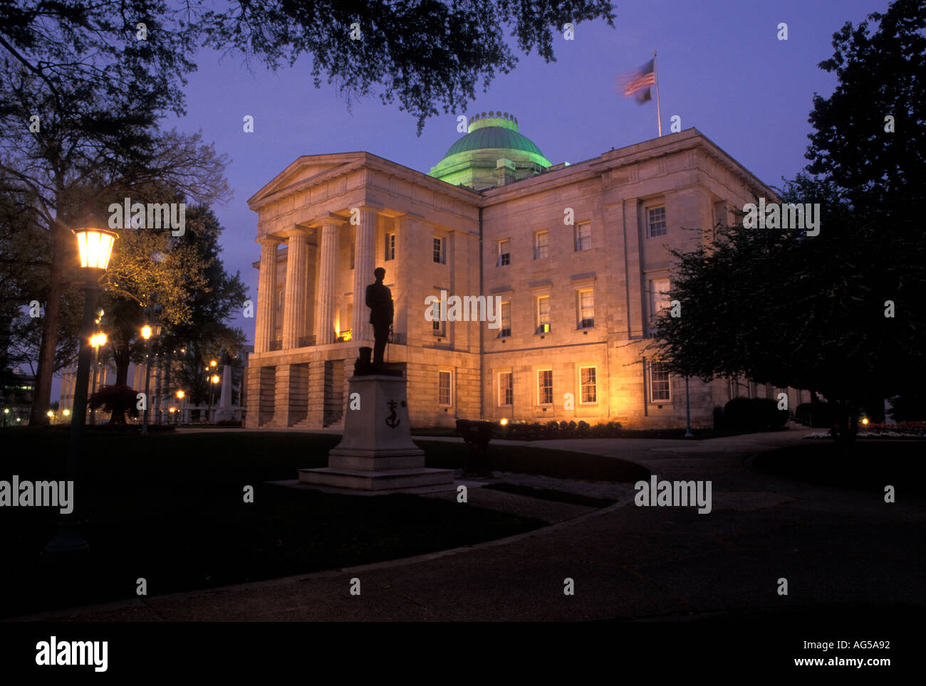 Historic state capitol in raleigh hi-res stock photography and images ...