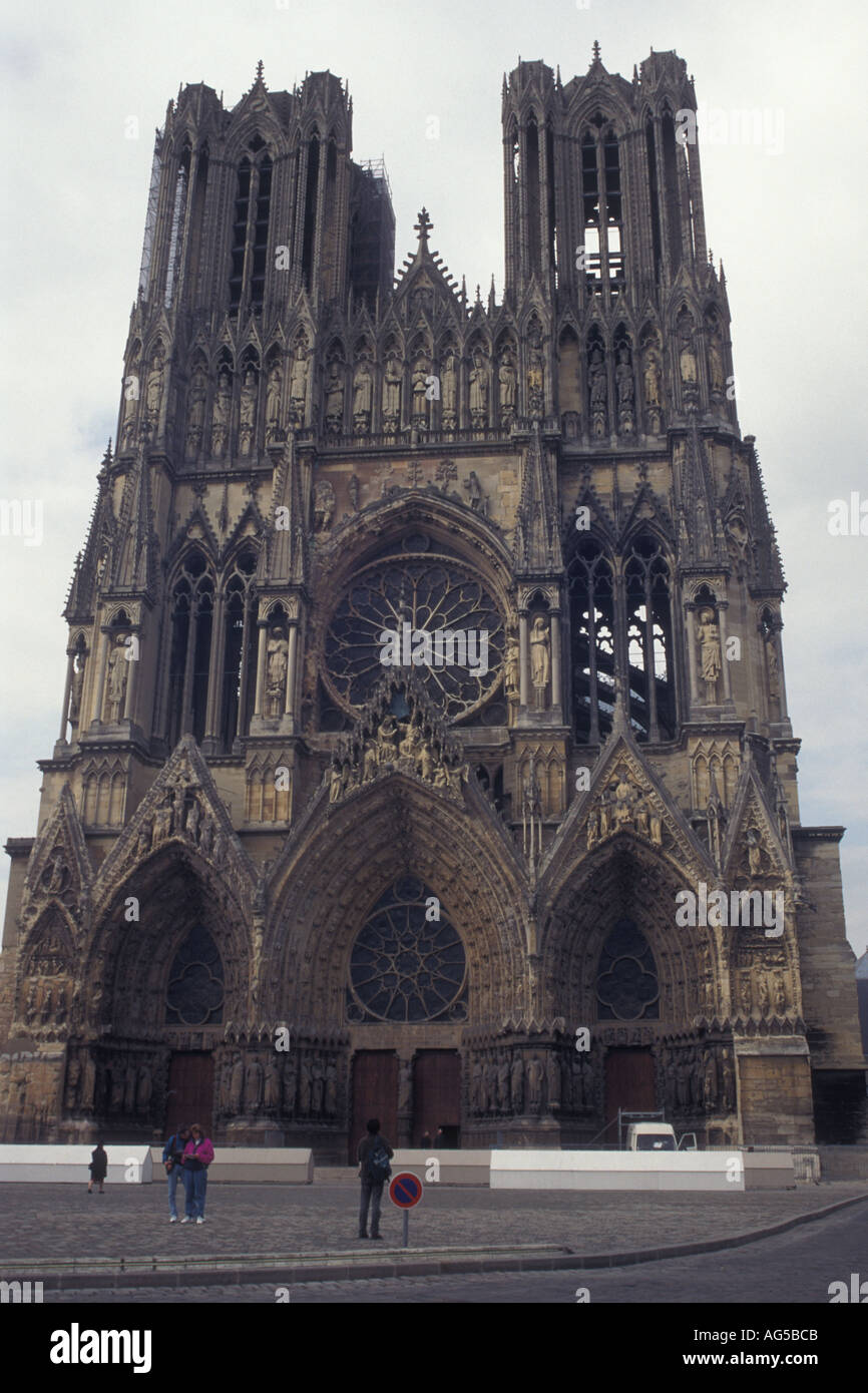 Reims Cathedral 13th Century High Resolution Stock Photography and ...