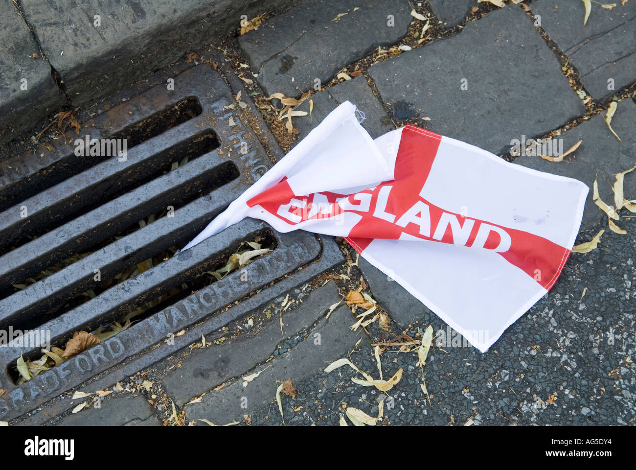 England Flag Defeat High Resolution Stock Photography and Images - Alamy