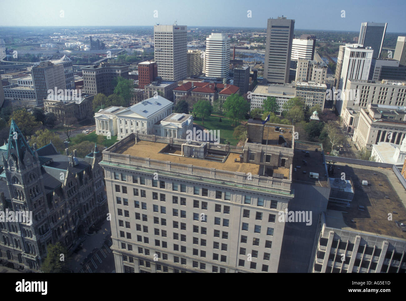 Richmond virginia aerial hi-res stock photography and images - Alamy