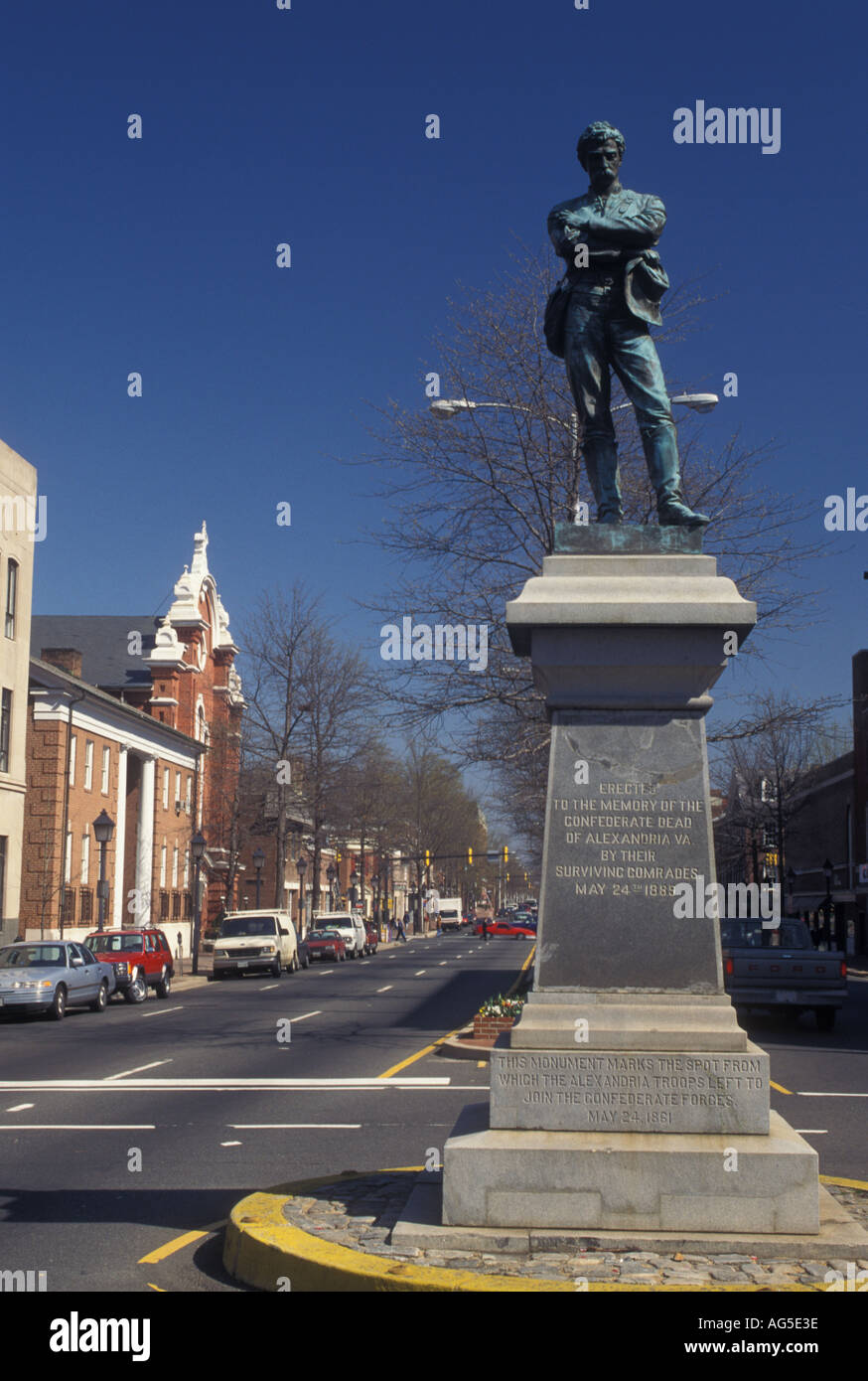 Alexandria va monument hi-res stock photography and images - Alamy