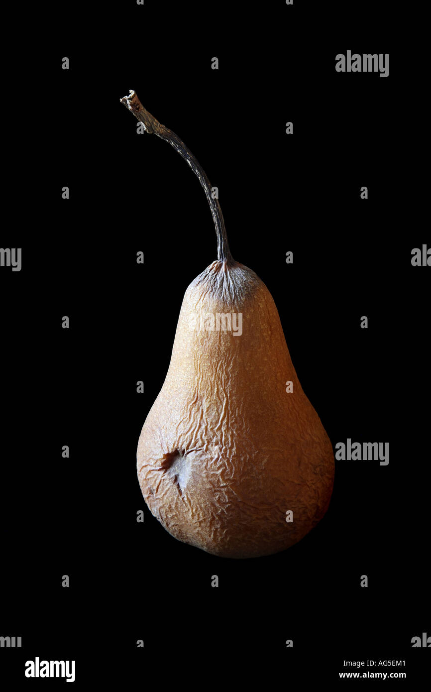 Black background photo of a pear hi-res stock photography and images ...