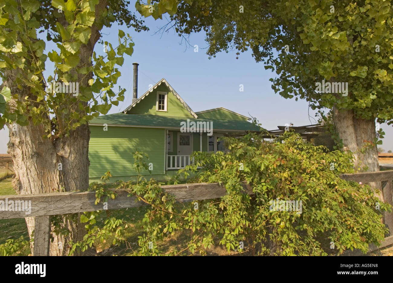 California Colonel Allensworth State Historic Park restored home of ...