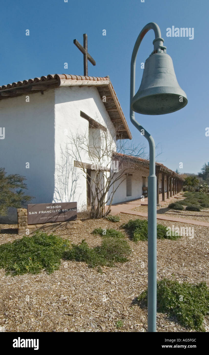California Sonoma State Historic Park Mission San Francisco Solano ...